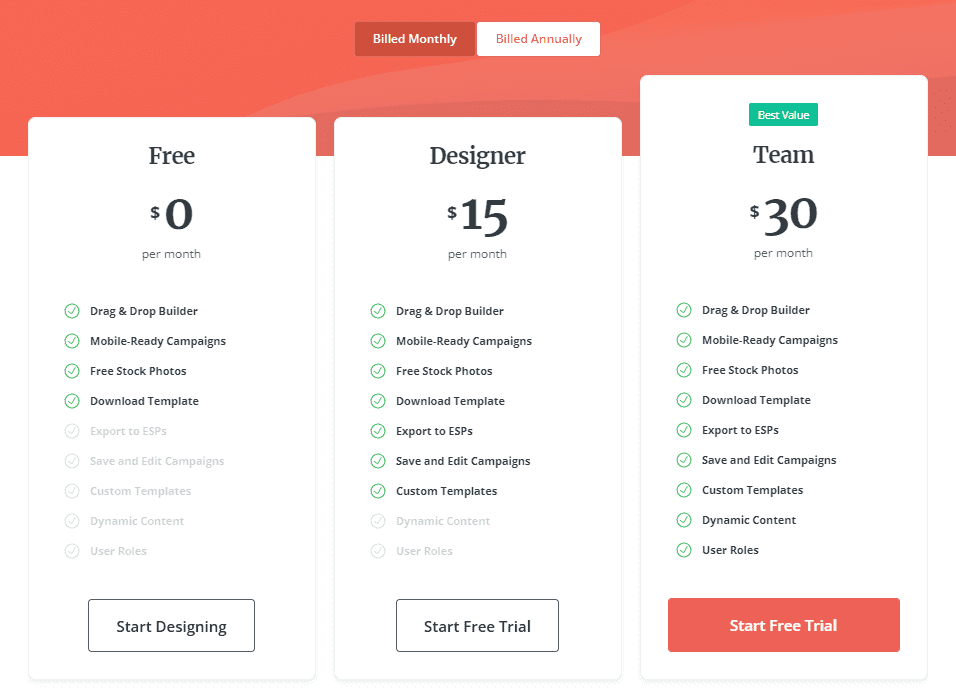 Unlayer Review Email Templates Pricing And Alternatives Blocks